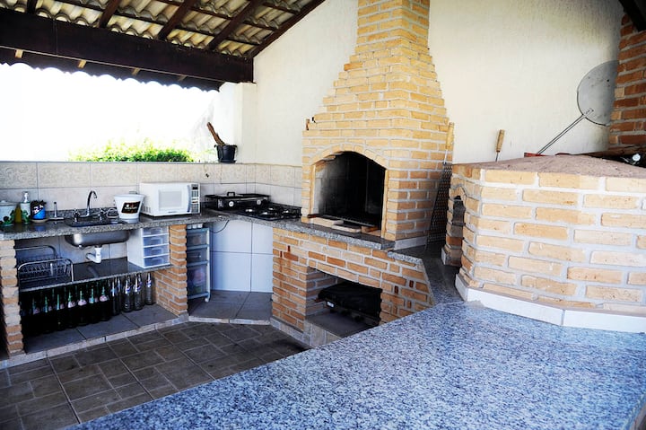 Casa Em Atibaia P/ Descansar E Relaxar Com Piscina - Atibaia