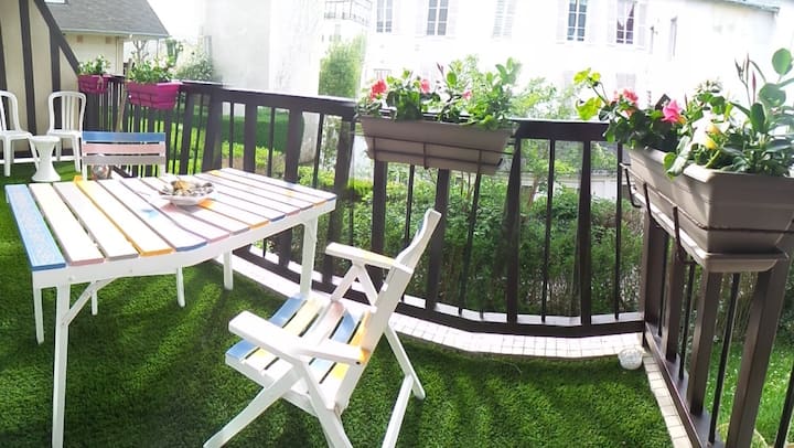 Appart Familiale Villers S Mer - Proche Deauville - Houlgate