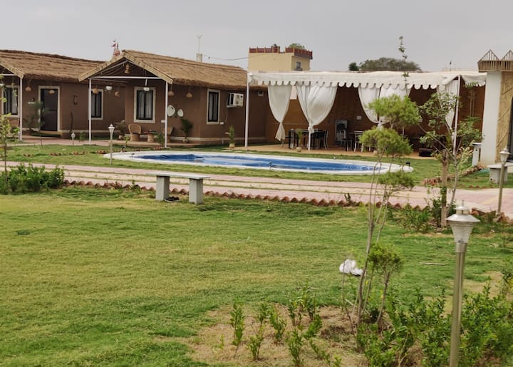 Birthday Party Venue  Swimming Pool Ac Cottage - Jaipur
