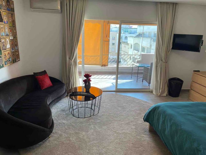 Luxury Suite 45m The Best Location 500m Starbucks - Rabat