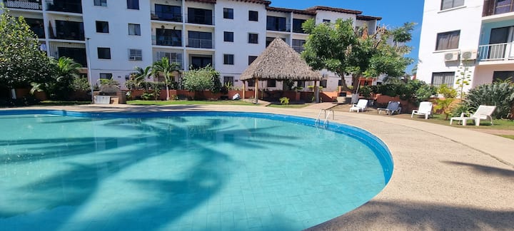 Lovely Apartment With Pool /10 Min Beach With Ac - Puerto Vallarta