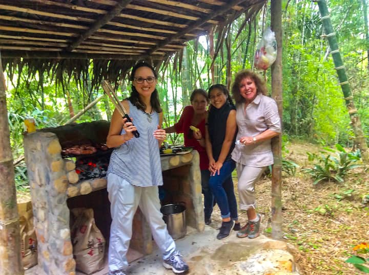 Camping- Con Asadero- En Medio Del Bosque De Bambu - Yunguilla