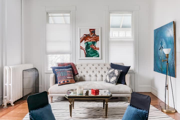 Eclectic Queen Anne Retreat In Downtown Hudson - Hudson, NY