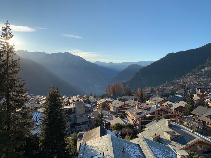 Gemütlicher Adlerhorst Mit Bergsicht Und Ruhe - Verbier