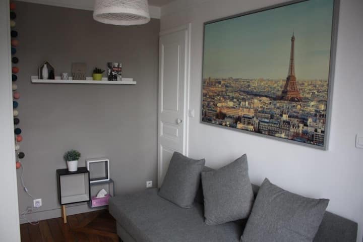 Joli Studio Paris 18è / Accueil Personnalisé - Paris