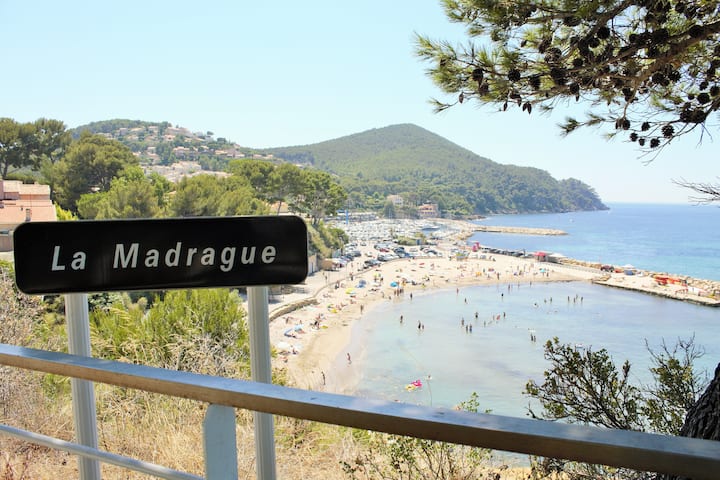 Studio Climatisé Avec Jardinet à 5min Des Plages - Saint-Cyr-sur-Mer
