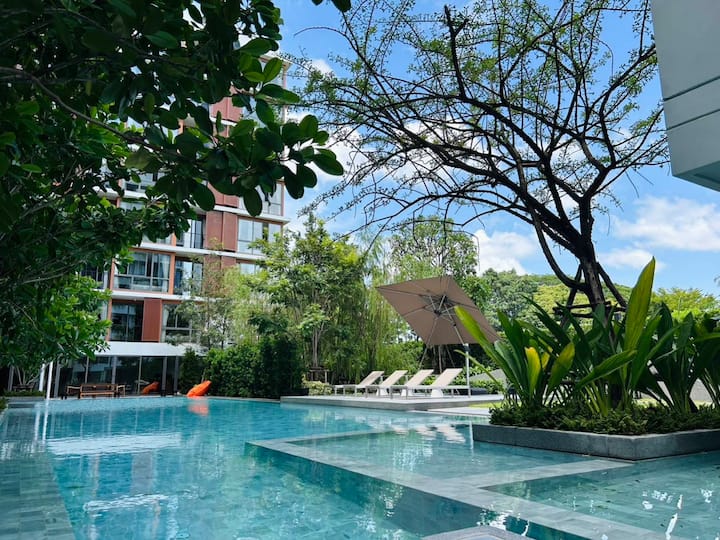 •Cozy 1 Bed /Bts Ekkamai/shopping Malls/pool - Bangkok