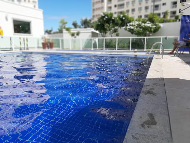 Apartamento Completo | 2/4 (Suíte) A 2 Km Da Praia - Lauro de Freitas