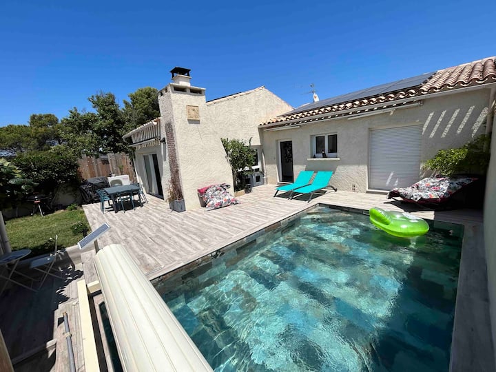 Villa De Vacances Avec Piscine à 2 Pas De La Plage - Mauguio
