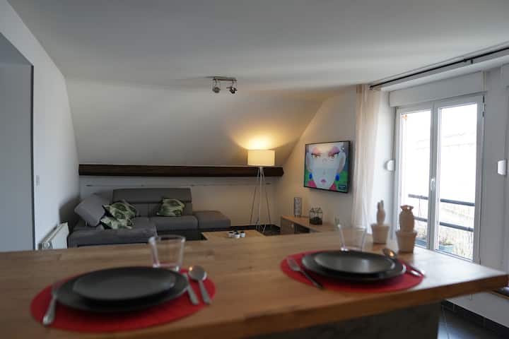 Agréable T2, 67m² Au Sol, Très Bien Situé - Belfort