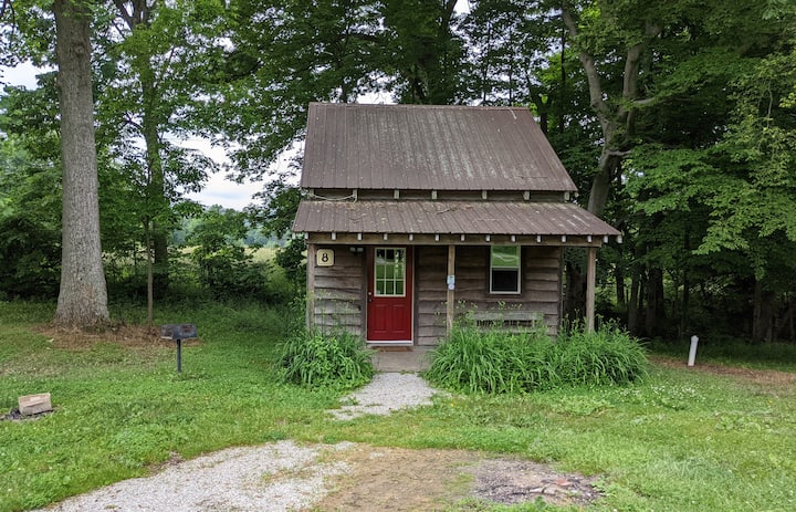 "Hippy Hill" Deluxe Camping Cabin #8  Pet Friendly - Brown County, IN