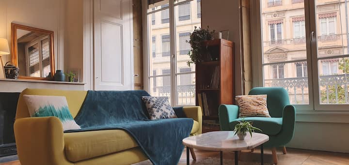 Grand Appartement Cœur De Lyon Opéra 90m² - Lyon