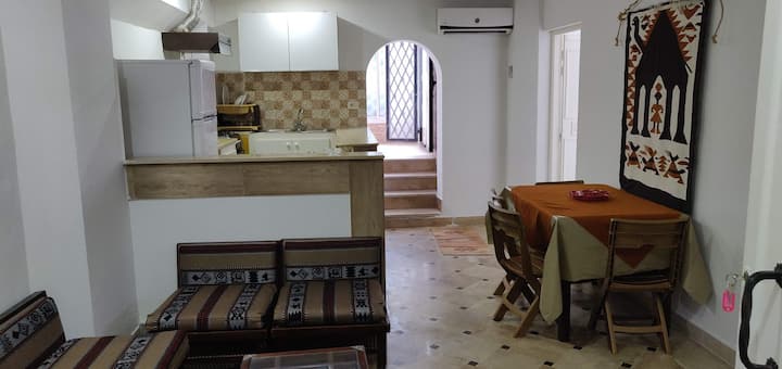 App F3 S+2 à 2 Mn De La Plage 4 Lits 5voyageurs - Hammamet