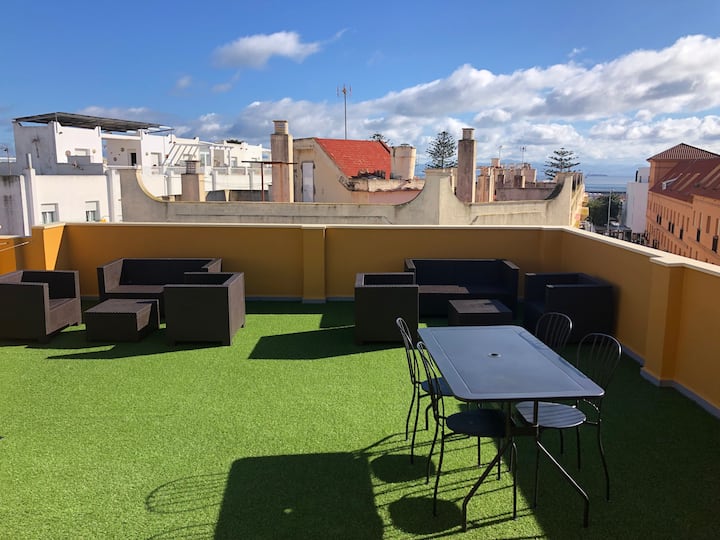 Central 2 Bedrooms Apartment With Patio - Tarifa