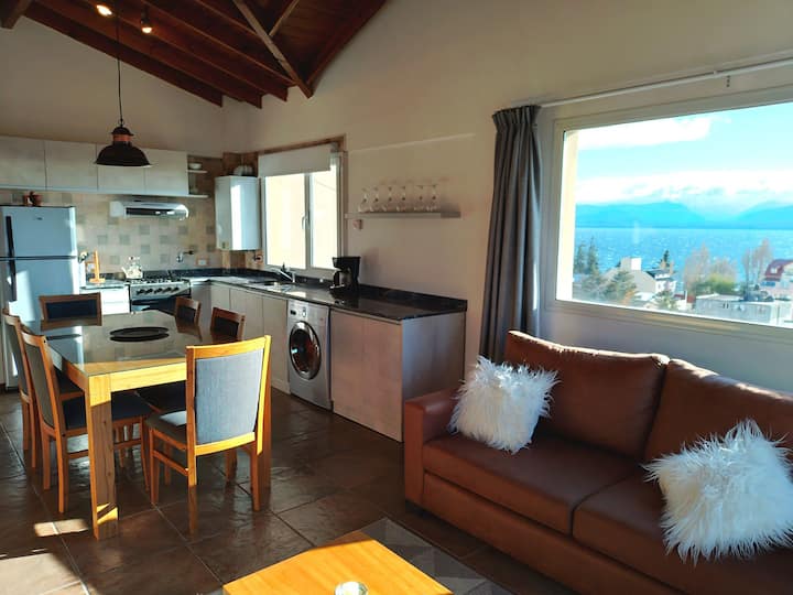 Jf2- Hermoso Dpto Con Vista Al Lago - Bariloche