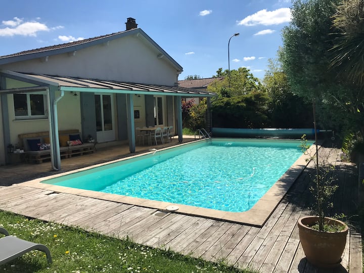 Maison Quartier Calme Proche Du Centre De Bordeaux - Bègles