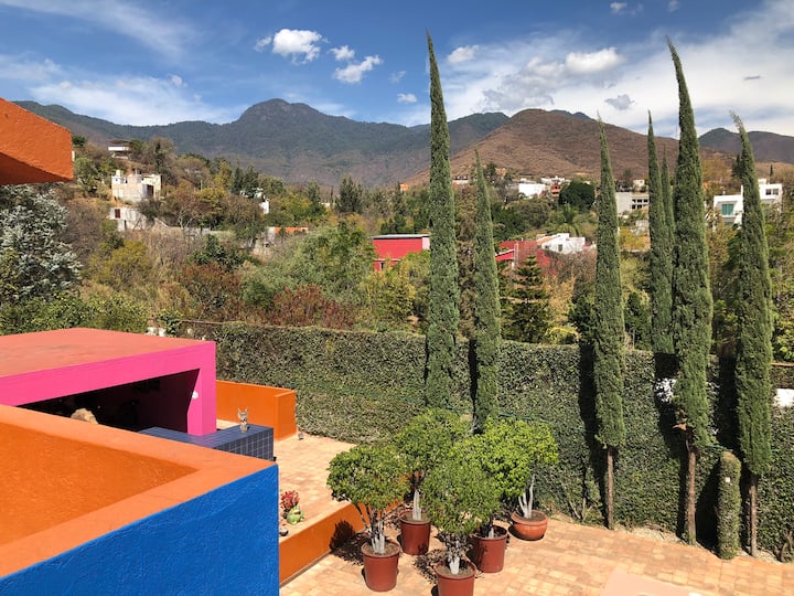 Magnificent 1br House With Pool And Mountain Views - Oaxaca de Juárez