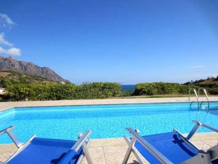 Villa Domenica - Vista Sulla Piscina - Wifi - - Tertenia