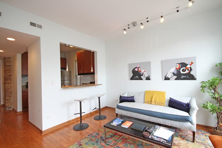 ★2br Wicker Park★ Near Groceries, Train, Nightlife - Andersonville - Chicago
