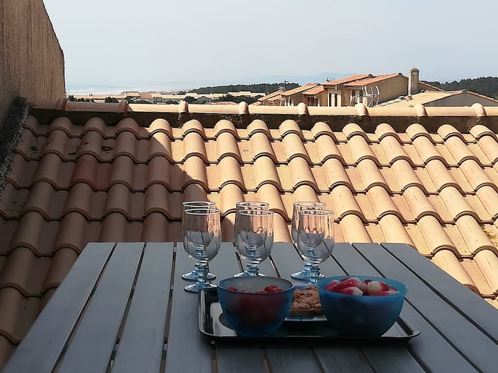 Saint Pierre La Mer - Maison Avec Vue Mer - Saint-Pierre-la-Mer