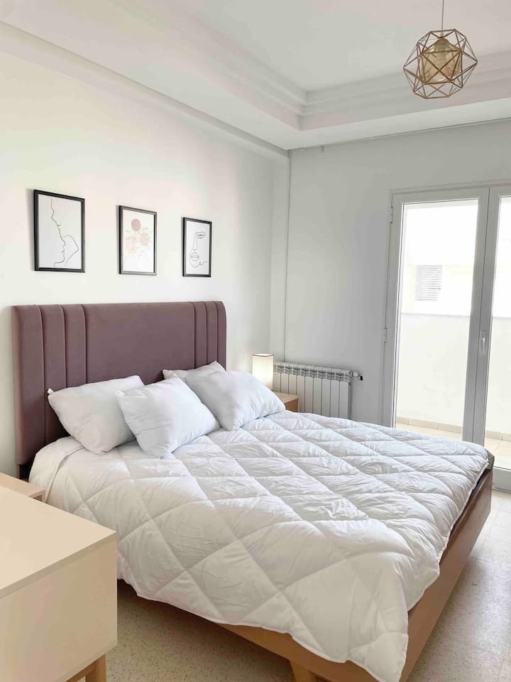 Superbe Appartement S+3 (107 M2) Familial - Nabeul‎