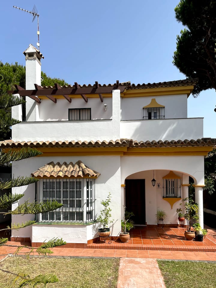Chalet A 5 Minutos Andando De La Playa La Barrosa - Chiclana de la Frontera