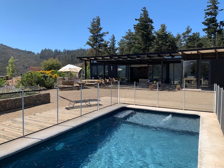 Acogedora Casa En Aguas Claras Cachagua - Zapallar