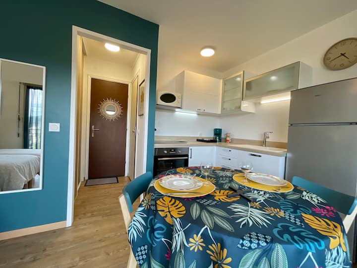 Proche Cure - Studio Rénové Avec Goût - Gréoux-les-Bains