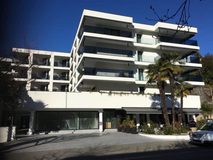 Apartment Sasso Boretto, Ascona (1), Pool - Ronco sopra Ascona