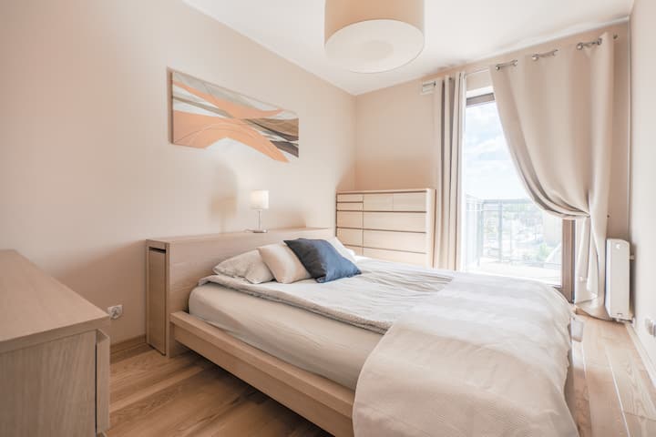 Citystay Apartament W Centrum: Parking, Balkon - Gdańsk