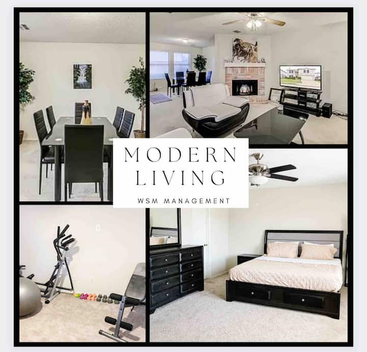 Modern Living- Near Downtown Dallas-home Gym - Sunnyvale, TX
