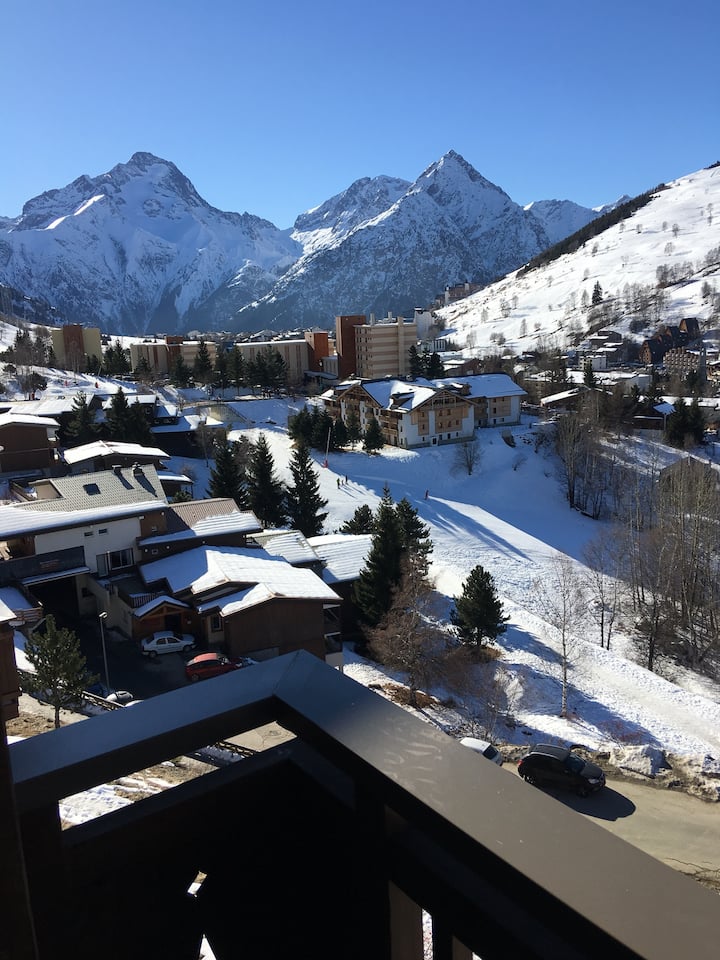 Appartement 2 Pièces Face Aux Pistes - Les Deux Alpes