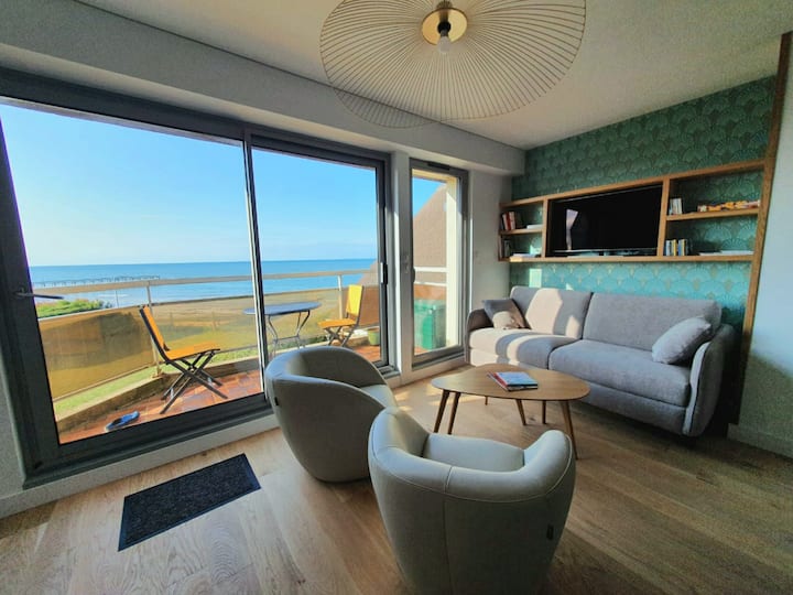 Appartement Avec Vue Mer Et Accès à La Plage - Luc-sur-Mer