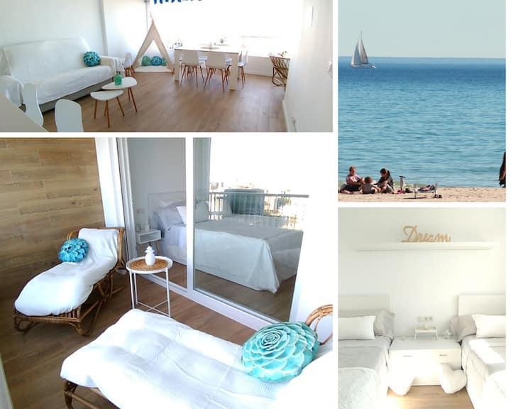★Loft 2bdr, Air Con, Parking, Pool, Alicante Beach - Alicante