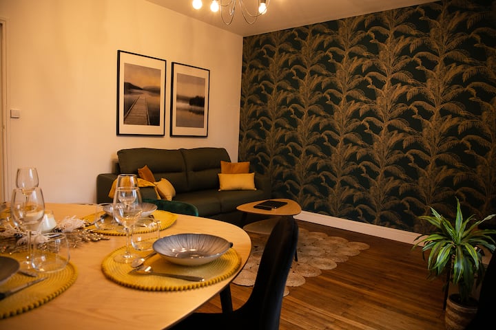 ★ Bed I Home ★ T2 De 43m2 Angers Gare 1min★ Wifi★ - Trélazé