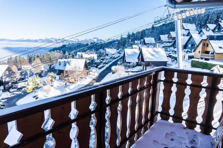 Beau Duplex Au Pied Des Pistes à Thollon (74) - Lac Léman