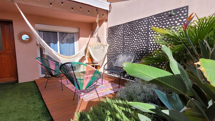 Maison Cosy Avec Jardin Reposant - Orange