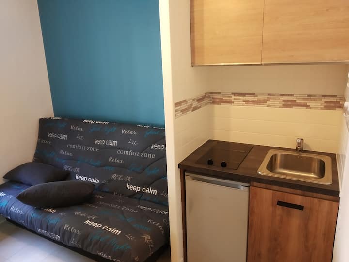 Charmant Petit Studio 13m2, Résidence Sécurisée - Granville
