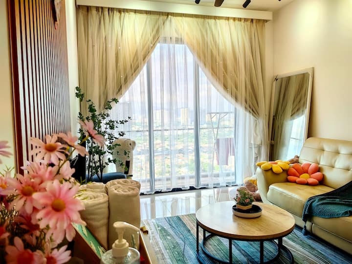 ¶3br ~Netflix@ Aishiteru Homestay United Point爱的小屋 - Setapak