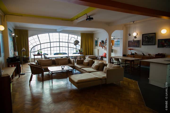 Superbe Loft En Plein ♥ De Bruxelles & Ping Pong - Brussels