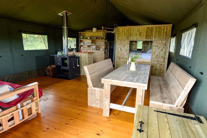 *Safari Tent With Sea Views *Farm Stay - Cornovaglia