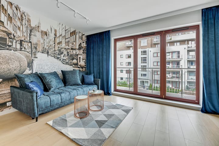 Modern Apartment With Free Parking - Gdańsk