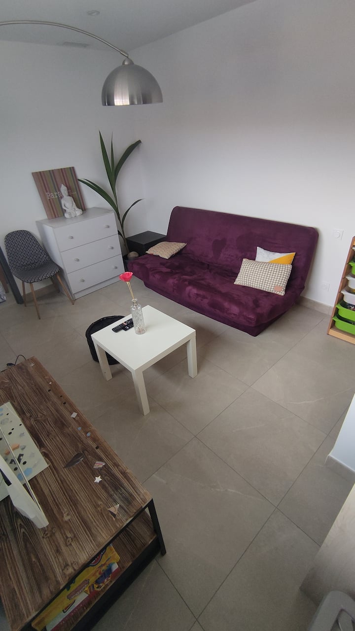 Chambre, Salle De Bain Privée, Clim - Perpignan