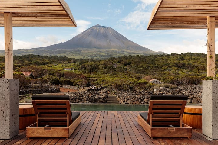 Adega Do Fogo - Casa Solarenga / Piscina Aquecida - ピコ島