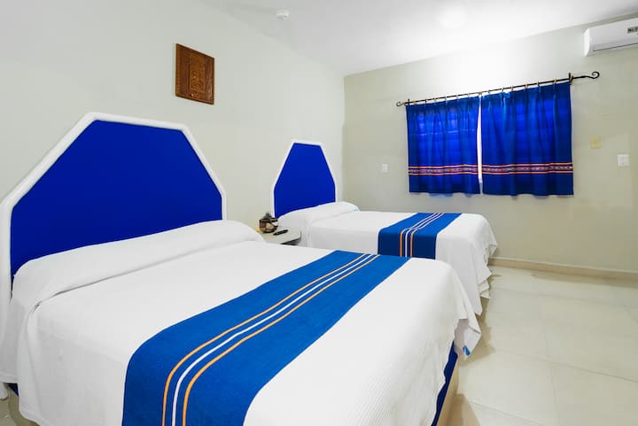 Habitación Yumkiin Dos Camas - Playa del Carmen