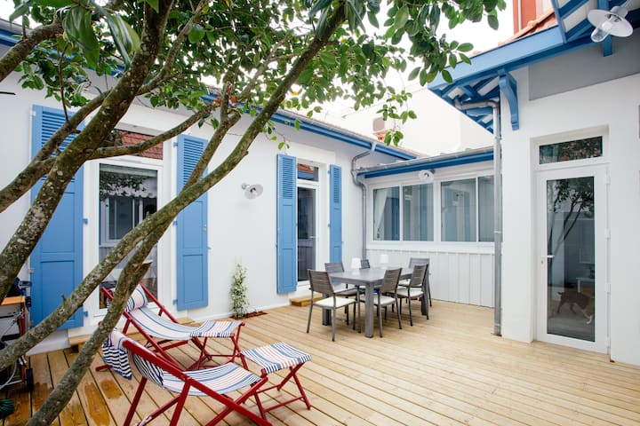 Villa Imada, Calme Et Rénovée, à 200m De La Plage - アルカション