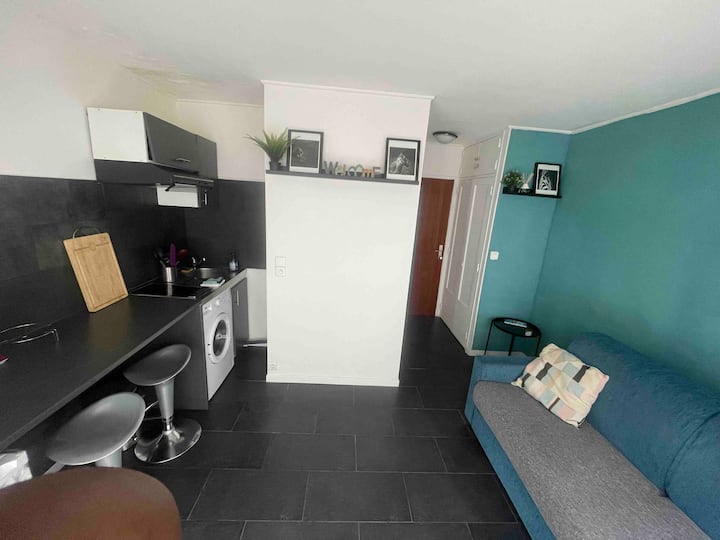 Superbe Studio Avec Piscine - Antibes