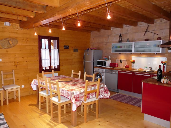 Chalet Bois Côté Montagne Ambiance Calme/confort - Loudenvielle