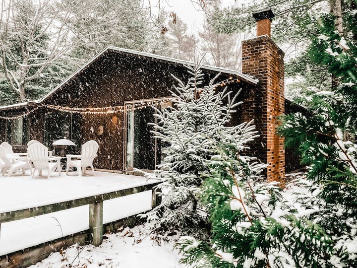 Cozy Cottage • Winter Retreat W/ Sauna + Fireplace - Cheboygan, MI
