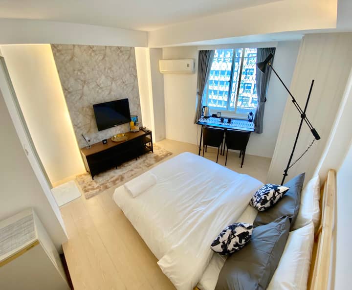 西門町 10min Ximending  Mrt 《Pe House》舒適安靜套房 捷運站步行10分 - Taipéi